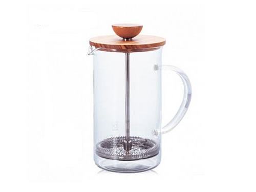 Hario THW-2-OV Olive Wood Lid Tea press | Avenue 18 - Fine Tea Merchant